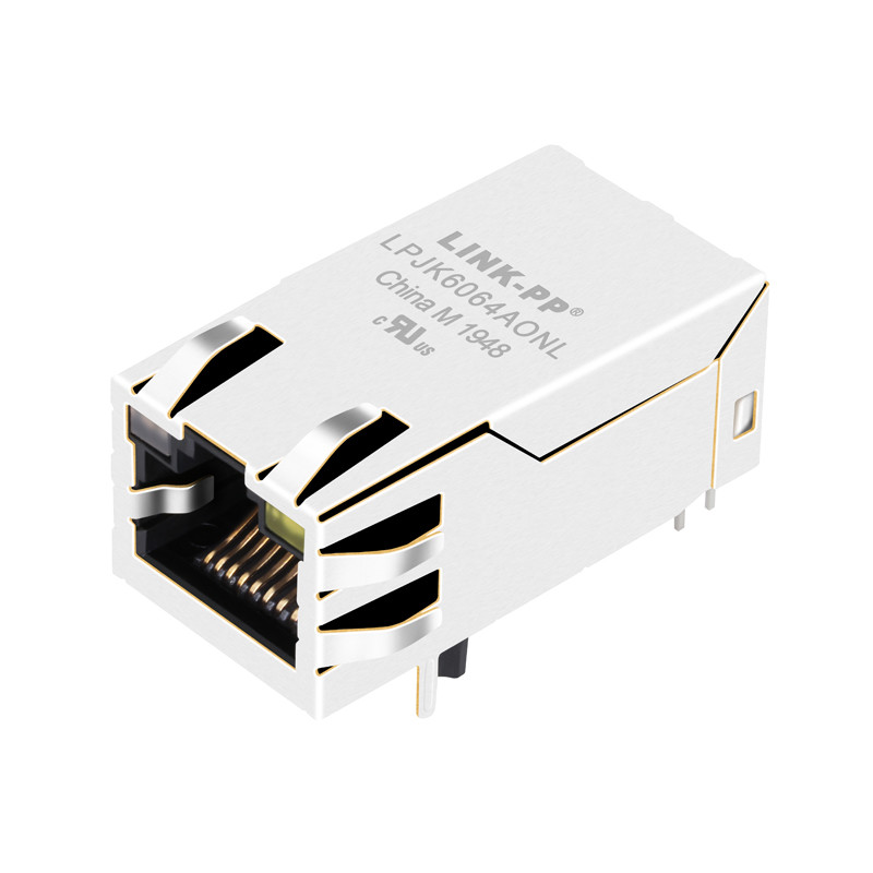 Incavo di Gigabit Ethernet del connettore di LPJK6064AONL 1000Base-T ...