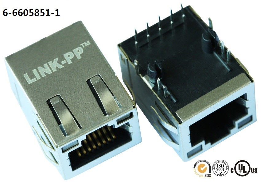 Magnetico del connettore di POE RJ45 di Ethernet di Voip schermato con ...